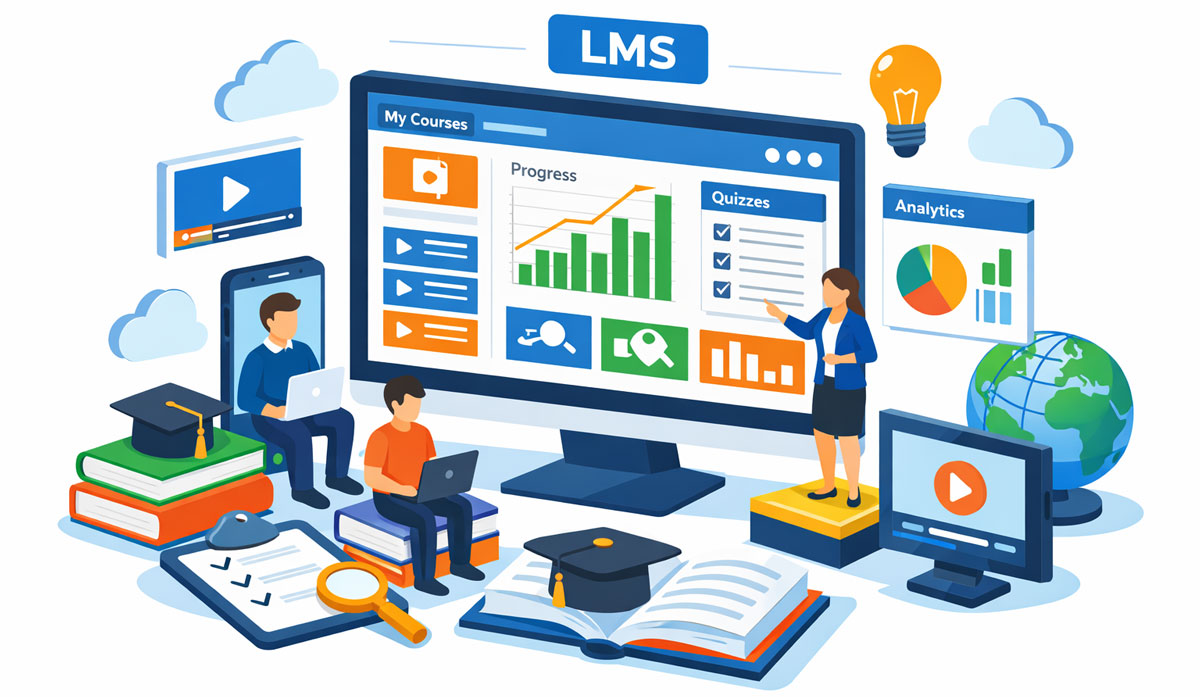 LMS برای آموزشگاه‌ها | تحول آموزش با سامانه مدیریت یادگیری همیاد ...